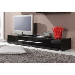 Lowboard &raquo;Aqua&laquo; TV-Board, TV-Schrank, Breite 180 cm schwarz Einheitsgr&ouml;&szlig;e