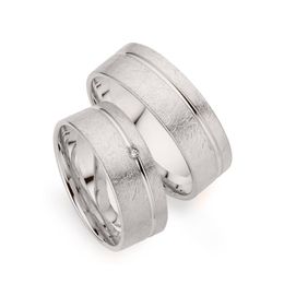 Phoenix Ph&ouml;nix Trauring &raquo;Schmuck Geschenk Silber 925 Trauring Ehering LIEBE versch. Varianten&laquo; Made in Germany - wahlweise mit oder ohne Brillant silber 63, 