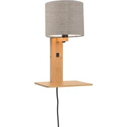 GOOD&MOJO Wandleuchte &raquo;Andes&laquo; E14 beige &Oslash; 15cm H: 36cm