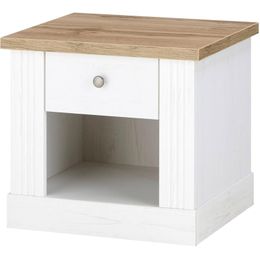 OTTO home Nachtkommode &raquo;WESTMINSTER&laquo; mit 1 Schublade, exclusiv by Otto wei&szlig; B/H/T: 50cm x 46cm x 40cm, 1 Stk.