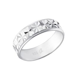 Amor Fingerring &raquo;Uni Chic&laquo; silber 58, Silber 925 (Sterlingsilber), 5mm