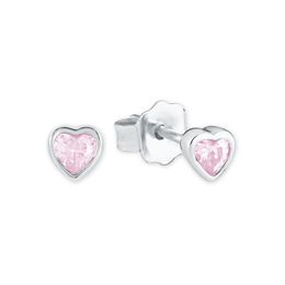 Prinzessin Lillifee Damen Paar Ohrstecker &raquo;, 2021046, 2036440&laquo; mit Zirkonia (synth.) bunt Silber 925 (Sterlingsilber)