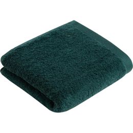 Vossen Handtuch &raquo;High Line&laquo; mit Logostickerei blau Webfrottier, Obermaterial: 100% Baumwolle B/L: 50cmx100cm, 2 Stk., Webfrottier