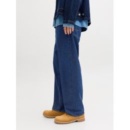 Jack & Jones JACK & JONES Herren Relax-fit-Jeans "JJIALEX JJORIGINAL SQ 738", blau, Gr. 36, Abriebeffekte, Denim/Jeans, Obermaterial: 100% Baumwolle, Jeans,