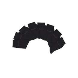 Bench. Damen Basicsocken "Damen Logosocken", Gr. 358x schwarz, Baumwollmischung, Socken, klassisch mit Baumwolle