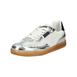 Steve Madden Damen Sneaker "Steve Madden Sneaker Textil", Gr. 39, silber, Textil, Schuhe