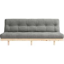 Karup Design Schlafsofa &raquo;Lean&laquo; mit Bettfunktion und Futonmatratze grau 80% Baumwolle + 20% polyester B/H/T: 190cm x 73cm x 99cm, Baumwollmix