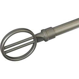 Liedeco Gardinenstangen-Endst&uuml;ck &raquo;Dionysos&laquo; f&uuml;r Gardinenstangen &Oslash; 20 mm silber 1 Stk.