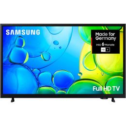 Samsung LED-Fernseher &raquo;GU32F6009FU&laquo; 80 cm/32 Full HD Smart-TV HDR, Q-Symphony, Dolby Surround Sound, Triple Tuner, Smart-Hub schwarz Genie&szlig;e mit One UI Tizen 