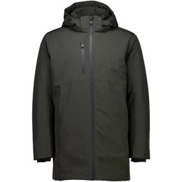 Bison Herren Parka "Parka Comfort Fit", gr&uuml;n, Gr. M, unifarben, Obermaterial: 88% Polyester, 12% Elasthan. Futter: 100% Polyester. F&uuml;llung: 100%