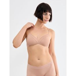 Sloggi Push-up-BH &raquo;GO Blush PU Bra&laquo; mit Spitzendetails beige L, N-Gr Push-up-BH
