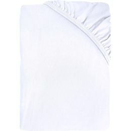 Dyckhoff Spannbettlaken &raquo;Uni&laquo; Angenehm weich, besonders flexibel, bis 25cm Matratzenh&ouml;he Jersey, Obermaterial: 95% Baumwolle, 5% Elasthan B/L: 140cm x 200cm, 1