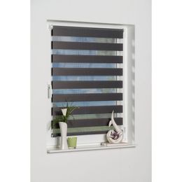 K-home Doppelrollo &raquo;Maringa Klemmfix&laquo; Lichtschutz ohne Bohren in verschiedenen Gr&ouml;&szlig;en und 11 Farben erh&auml;ltlich grau Polyester 150cm, 25cm