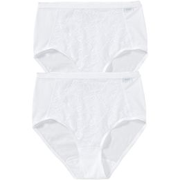 Speidel Damen Formslip &raquo;Shape&laquo; feminin, bequem, elegant, figurbetonend, Baumwollmix wei&szlig; 42