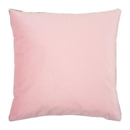 Pad Dekokissen &raquo;Elegance&laquo; Design als Basic, aus Samt, elegante Optik rosa Polyester B/L: 40cm x 40cm, 1 Stk.