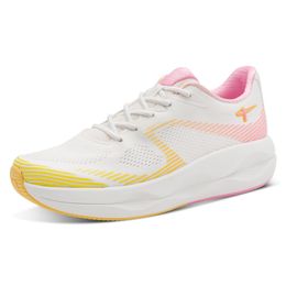 Tamaris Damen Slip-On Sneaker, Gr. 42, rosa, Lederimitat, Textil, kontrastfarbene Details, Schuhe, Freizeitschuh, Halbschuh, Slipper in veganer