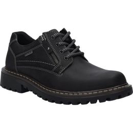 Josef Seibel Herren Schn&uuml;rschuh &raquo;Chance 45&laquo; Halbschuh mit wasserabweisender Tex-Ausstattung, G-Weite schwarz 46