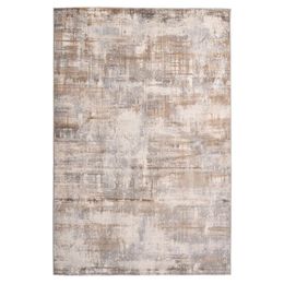 Kayoom Teppich &raquo;Sail 701&laquo; rechteckig 11 mm H&ouml;he Kurzflor, Vintage, Modernes Muster, Fu&szlig;bodenheizungsgeeignet beige Polypropylen B : 80cm 1 Stk., 11mm, L: 