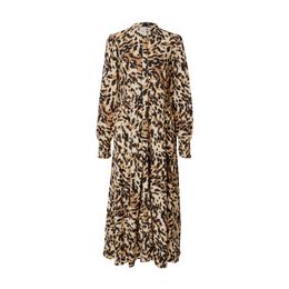 Y.A.S YAS Shirt Dress 'ALIRA' female size 38 Beige / Cognac / Black