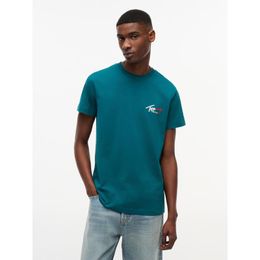 Tommy Jeans Herren T-Shirt &raquo;TJM SLIM FIT SIGN CHEST&laquo; mit Markenprint 3XL