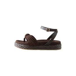 next T-Bar Sandals female size 37 Brown / Green / White
