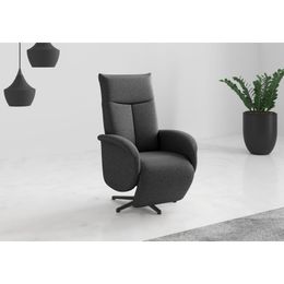 Sit & More sit&more TV-Sessel &raquo;Juma, inkl. Drehfunktion & Kopfteilverstellung&laquo; H&ouml;he Armlehne 62 cm, wahlweise mit Aufstehhilfe, 2 Motoren und Akku grau 95% 