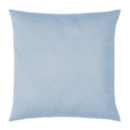 Pad Dekokissen &raquo;LEDA&laquo; 100% Baumwolle blau Baumwolle B/L: 50cm x 50cm, 2 Stk.