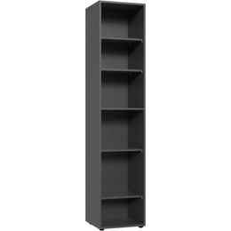 wimex Eckregal &raquo;Multiraumkonzept&laquo; grau Holzwerkstoff B/H/T: 40cm x 185cm x 38cm