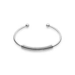 Liebeskind Berlin Damen Armspange &raquo;Twist&laquo; 7cm, Edelstahl