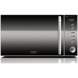 CASO GERMANY Mikrowelle &raquo;3323 MG 20 Ceramic menu&laquo; Grill 800 W Mikrowelle + Grill silber Einheitsgr&ouml;&szlig;e Mikrowelle