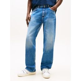 Tommy Jeans Herren Loose-fit-Jeans &raquo;Jamie Loose Straight&laquo; in blauer Waschung blau 33, L&auml;nge 30
