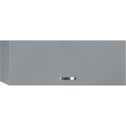 KOCHSTATION Klapph&auml;ngeschrank &raquo;KS-Cara&laquo; Breite 90 cm grau basaltgrau, B/H/T: 90cm x 35,2cm x 34,9cm