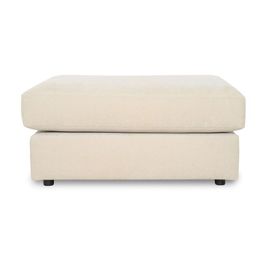 OTTO home Polsterhocker &raquo;Nivette, weiches Chenille&laquo; 95x65 cm, eine tolle Erg&auml;nzung zum Sofa beige 100% Polyester B/H/T: 95cm x 45cm x 65cm, Chenille