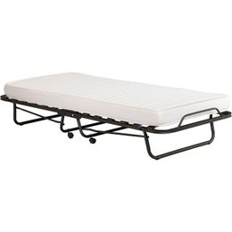 Home Affaire G&auml;stebett &raquo;Florenzia&laquo; schwarz Liegefl&auml;che B/L: 87cm x 195cm, Schaumstoffmatratze