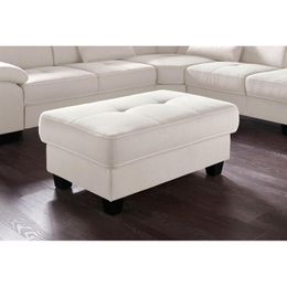 OTTO home Hocker &raquo;Cornwall&laquo; beige B/H/T: 104cm x 45cm x 72cm, Struktur fein