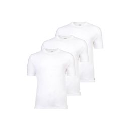 Scotch & Soda SCOTCH & SODA Herren T-Shirt "T-Shirt Ultra Soft Crew Neck Tee 3er Pack", wei&szlig;, Gr. M, Obermaterial: 80% Baumwolle CO. 20% Viskose CV., Shirts