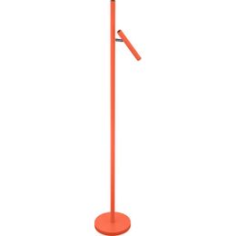 HELL h&ouml;llisch gutes Licht LED Stehlampe &raquo;STREAK-B&laquo; LED-Modul 1 Stk. Warmwei&szlig; Tastdimmer orange 1, &Oslash; 22cm H: 134cm, 1 Stk.