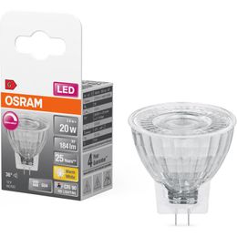 Osram LED-Leuchtmittel &raquo;LED SUPERSTAR MR11 36&deg;&laquo; G4 1 Stk. Warmwei&szlig; Einheitsgr&ouml;&szlig;e