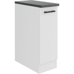 Optifit Apothekerschrank &raquo;Palma&laquo; Breite 30 cm, H&ouml;he 84,8 cm, Anbau-und Unterbau m&ouml;glich wei&szlig; Holzwerkstoff wei&szlig;, B/H/T: 30cm x 84,8cm x 60cm, 