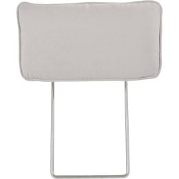 Home Affaire Sofa-Kopfst&uuml;tze &raquo;Birkholm&laquo; passend zur Serie "Birkholm", B/T/H des Polsters: 50/10/25 cm silber Holzwerkstoff B/H/L: 50cm x 25cm