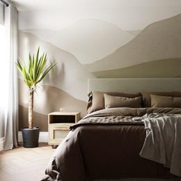 SUPERFRESCO EASY Fototapete &raquo;Horizontlandschaft&laquo; Motiv glatt Design Tapeten beige Vlies B/L: x 2,8m, Rollen: 1