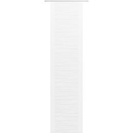 Neutex for you! Schiebegardine &raquo;Padova&laquo; Klettband 1 Stk. tlg. inkl. Befestigungszubeh&ouml;r, Breite: 57 cm wei&szlig; Scherli, Polyester 145cm, Klettband, 57cm