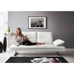 W.Schillig 2-Sitzer &raquo;broadway, Designsofa mit tollem Sitzkomfort, Breite 216cm&laquo; Sitztiefenverstellung, Kopfteil- & Seitenteilverstellung, Breite 216cm