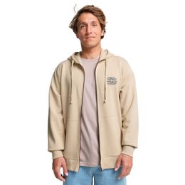 Billabong Herren Hoodie "Foundation", beige, Gr. L, Obermaterial: 55% Baumwolle, 25% Baumwolle, 20% Polyester., Sweatshirts