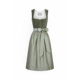 N&uuml;bler N&Uuml;BLER Damen Dirndl "Dirndl midi Kira", gr&uuml;n, Gr. 54, Obermaterial: 100% Polyester PES., Kleider