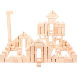 Small Foot Spielbausteine &raquo;Holzbausteine, natur&laquo; mit Beutel beige Einheitsgr&ouml;&szlig;e Spielbausteine