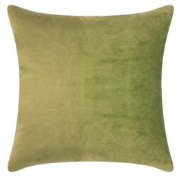 Pad Dekokissen &raquo;Elegance&laquo; Design als Basic, aus Samt, elegante Optik gr&uuml;n Polyester B/L: 40cm x 40cm, 1 Stk.