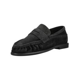 Pavement Damen Slipper "Pavement Slipper Leder", Gr. 42, schwarz, Leder, Schuhe