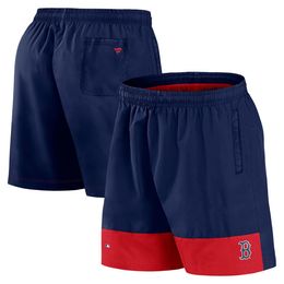 Fanatics Herren Sporthose "Fanatics Shorts Boston Red Sox Woven", blau, Gr. XXL, Popeline, 100% Nylon, Hosen