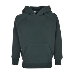 Urban Classics M&auml;dchen Hoodie "Urban Classics Herren Boys Blank Hoody"bottlegr&uuml;n, Gr. 122, unifarben, 65% Baumwolle, 35% Polyester, Pullover